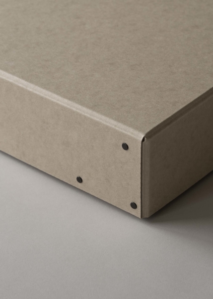 Archival storage box “Rivet Box” - Kraft | FROME（フローム）